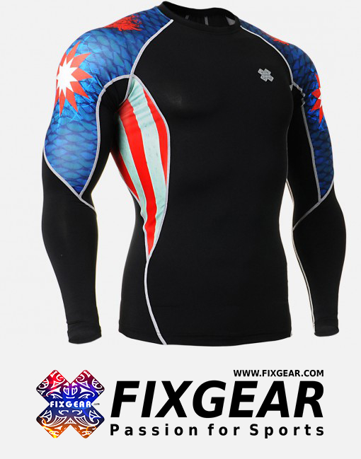 FIXGEAR C2L-B37 Football Compression Shirts